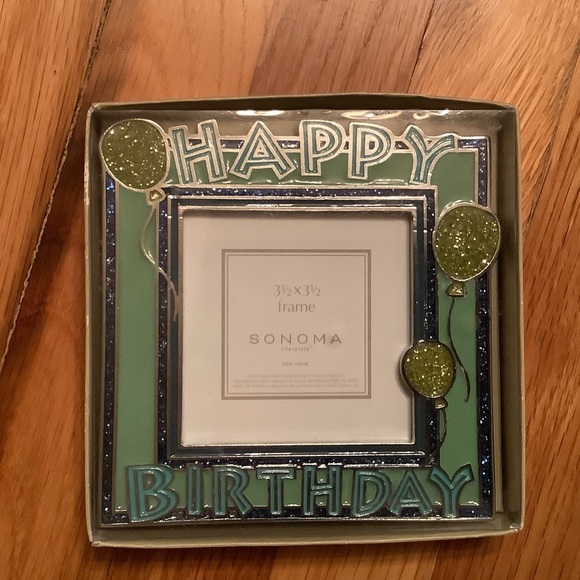 Sonoma | Accents | Sonoma Happy Birthday Novelty Picture Frame | Poshmark